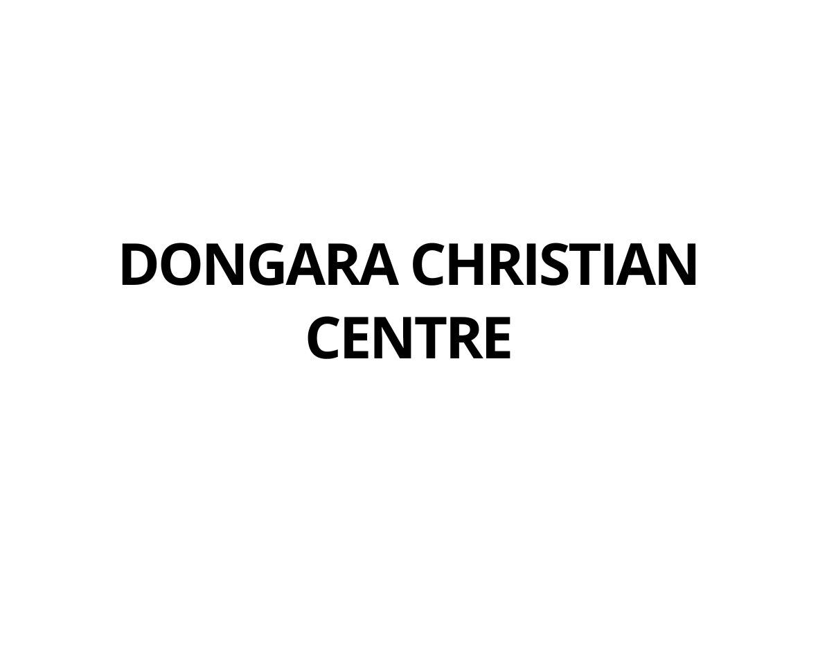 Dongara Christian Centre - Church & Community Finder - Sonshine 98.5 FM